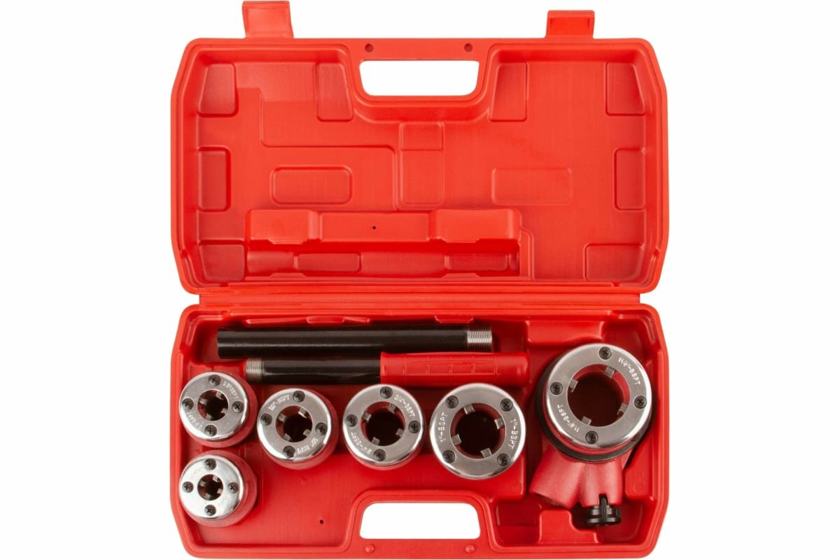 FIT Клуппы трубные набор 1/4-3/8-1/2-3/4-1-1 1/4 6 шт. 70006