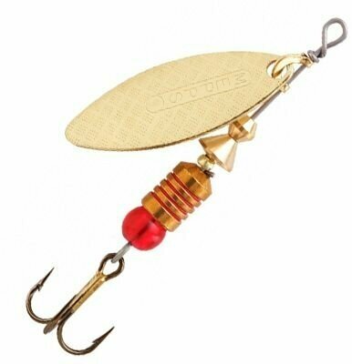 Блесна вращающаяся Mepps Aglia Long Gold 1+ 4.5g