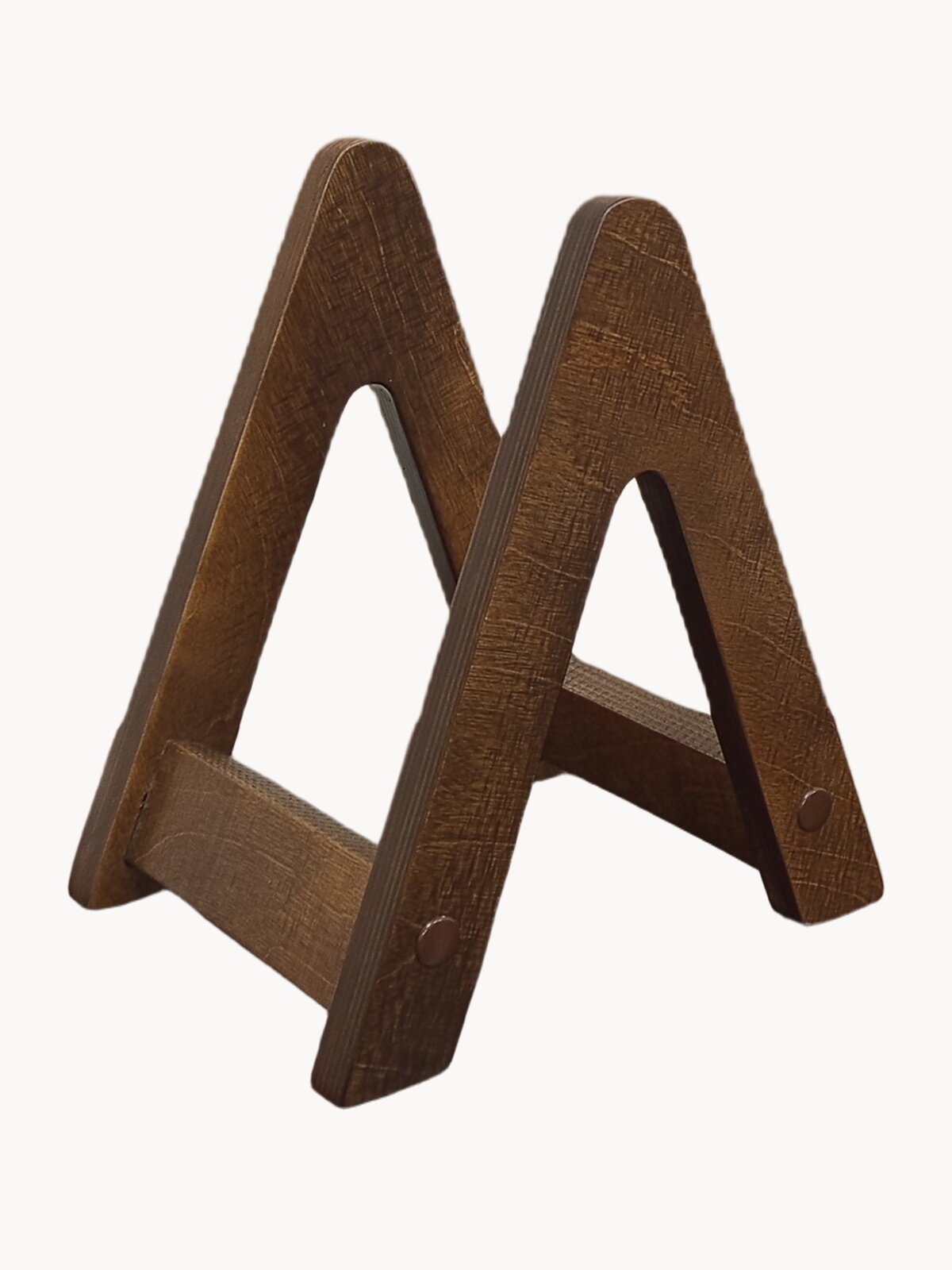 Подставка настольная для виниловых пластинок Viva Артик Вуд, цвет темно-коричневый