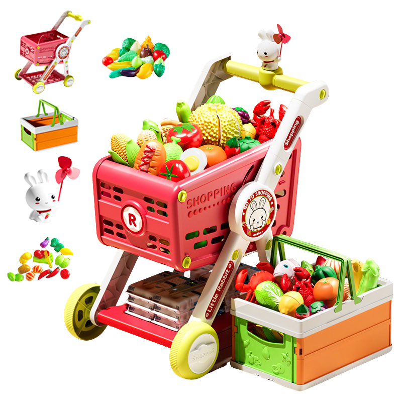 YISBRO Artificial Shopping Cart Toys