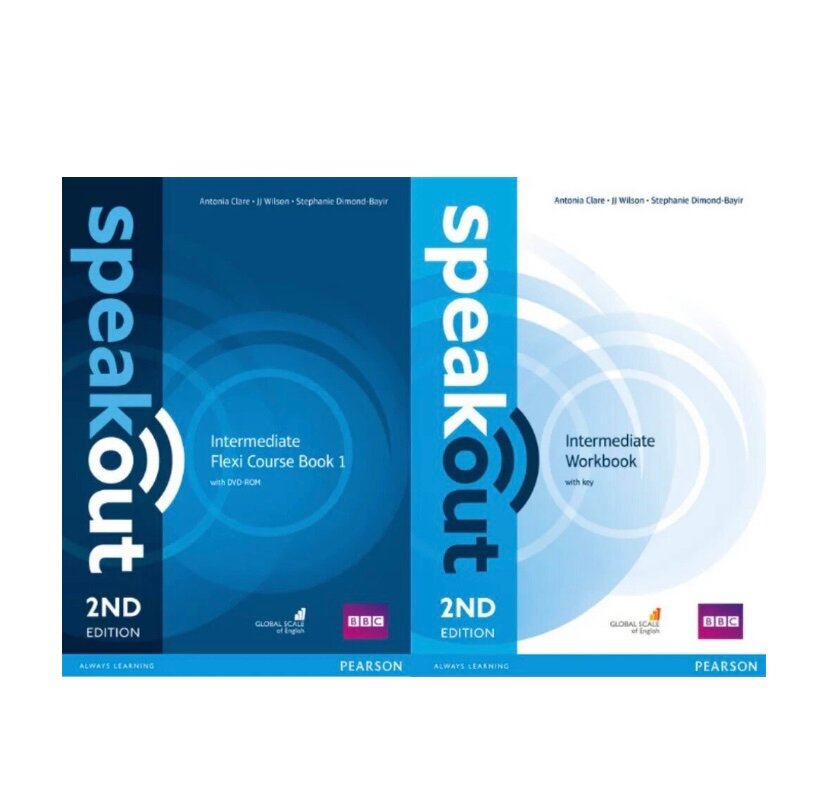 SpeakOut Intermediate (2 Edition) комплект Student's Book + Workbook + CD