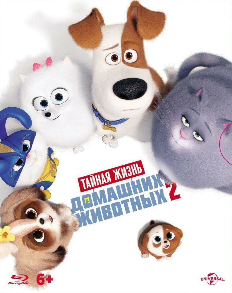 Диск ND Play "Тайная жизнь домашних животных", Blu-Ray, для всей семьи, 6+