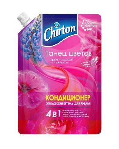 Набор из 3 штук Кондиционер для белья Chirton Танец цветов дой-пак 750мл