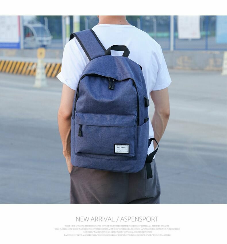 Рюкзак школьный Backpack_JP со встроенной USB