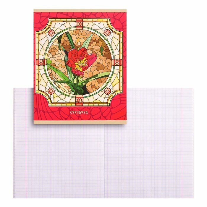 Тетрадь ЭКСМО Изысканные витражи ( в ассортименте, без возможности выбора)