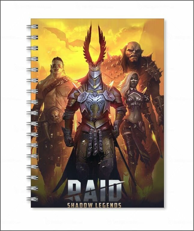 Тетрадь Raid: Shadow Legends, Рейд: Шедоу Ледженс, Рейд: Легенды Теней №10, А6