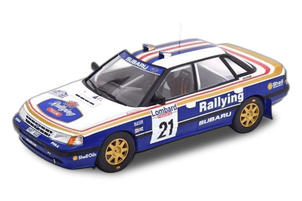 Модель коллекционная IXO Subaru legacy rs #21 rothmans subaru rally team europe mcrae/ringer rac rally 1991
