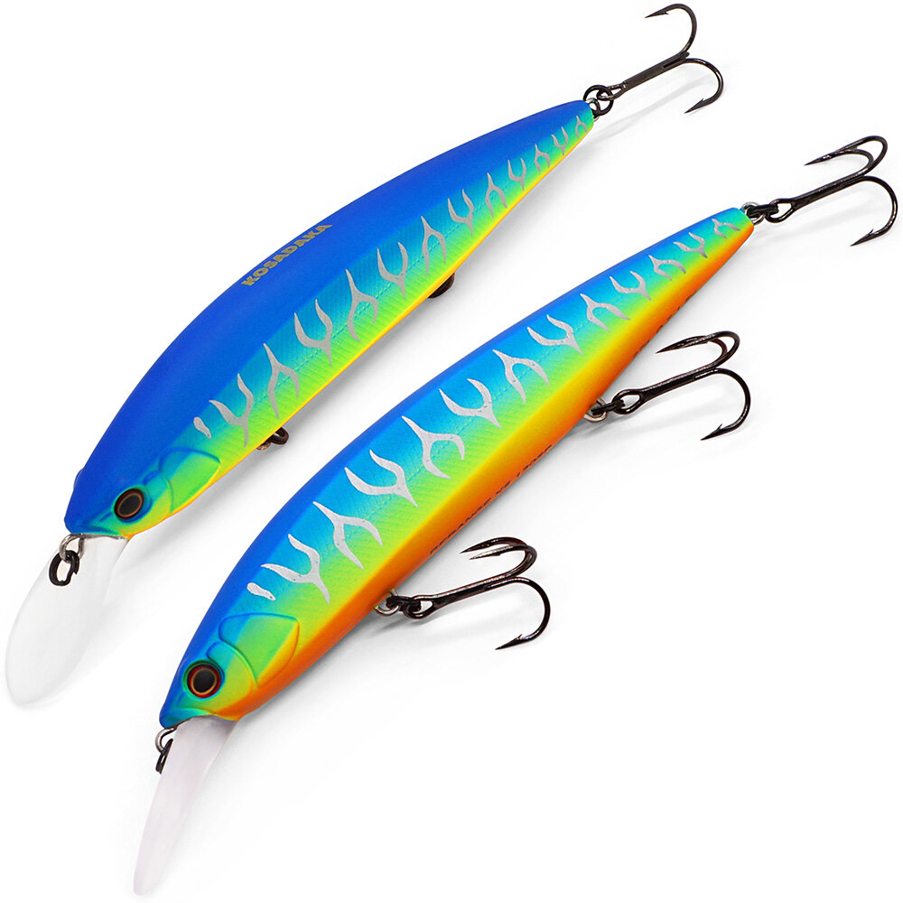 Воблер Kosadaka Rerange XS 130SP суспенд, 130мм, 27г, 0.7-1.5м; REV