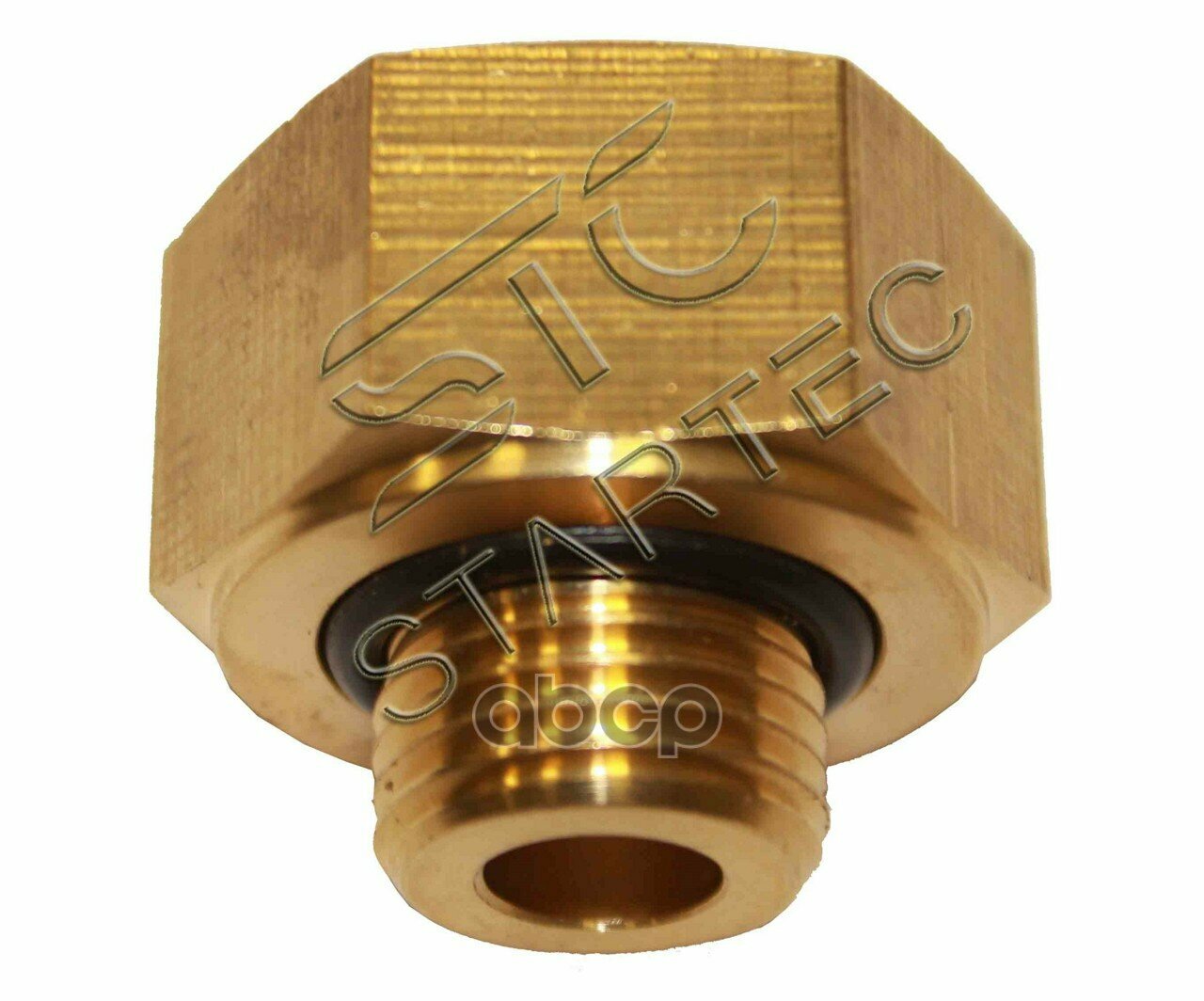 Соединитель переходник М16х1.5 (наружная резьба) М22х1.5 (внутренняя резьба) с кольц. латунь STARTEC STARTEC арт. INF.11. M16/F22