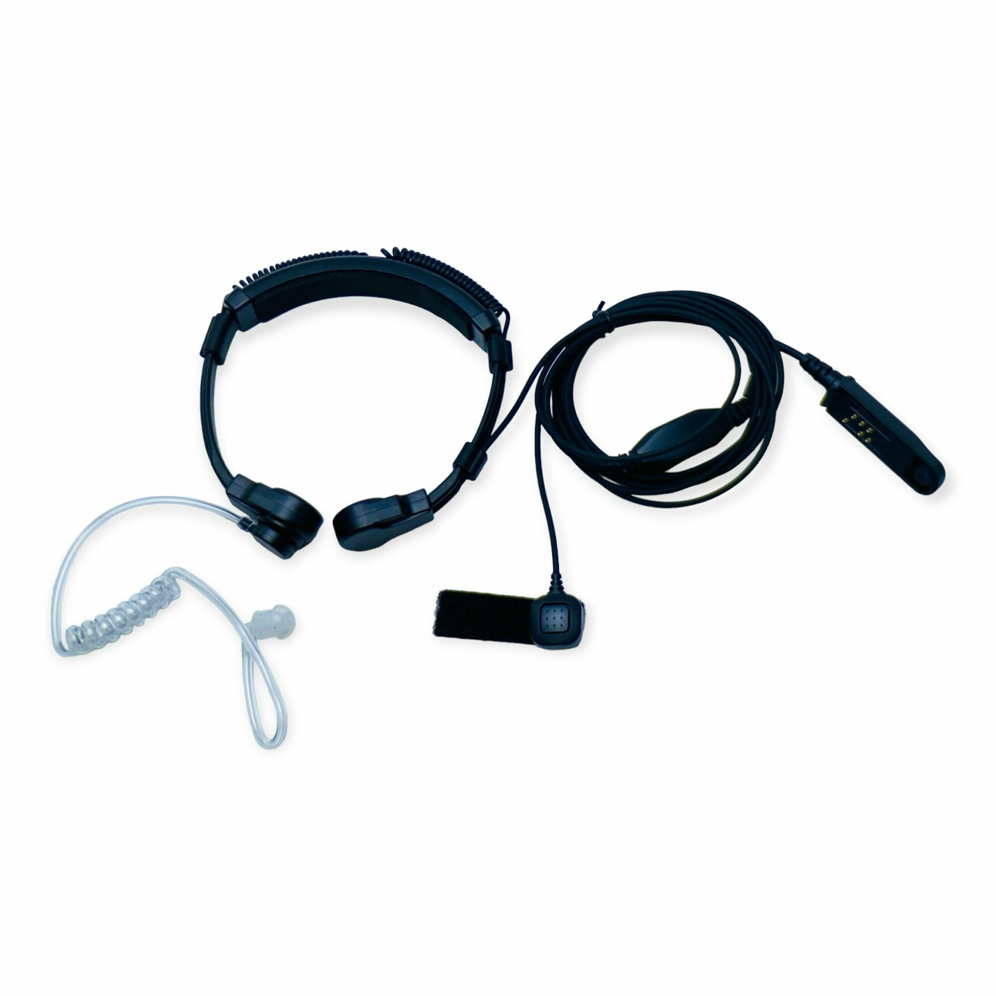 Гарнитура Baofeng ларингофон регулируемая для рации Baofeng A58/9700