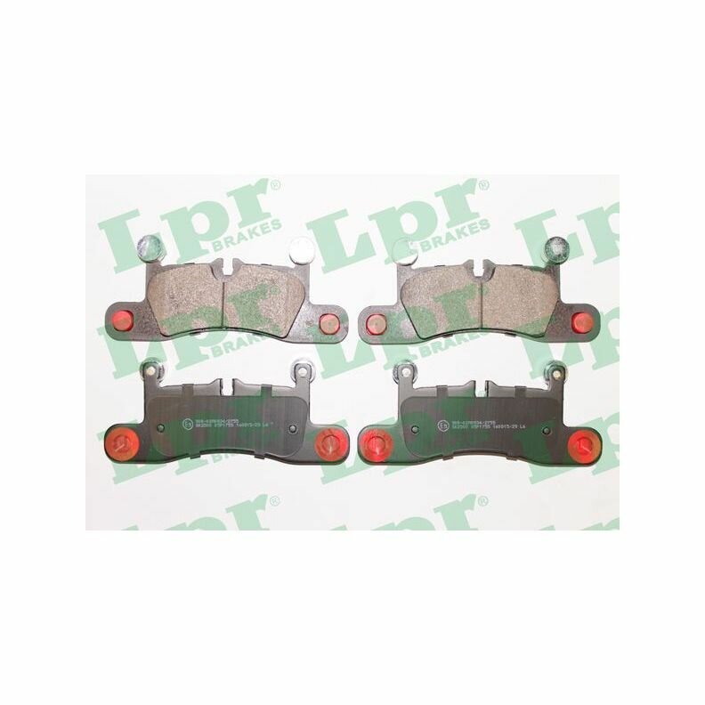Колодки тормозные VW TOUAREG 3.0-4.2 10-/PORSCHE CAYENNE 3.0-4.8 10- задние