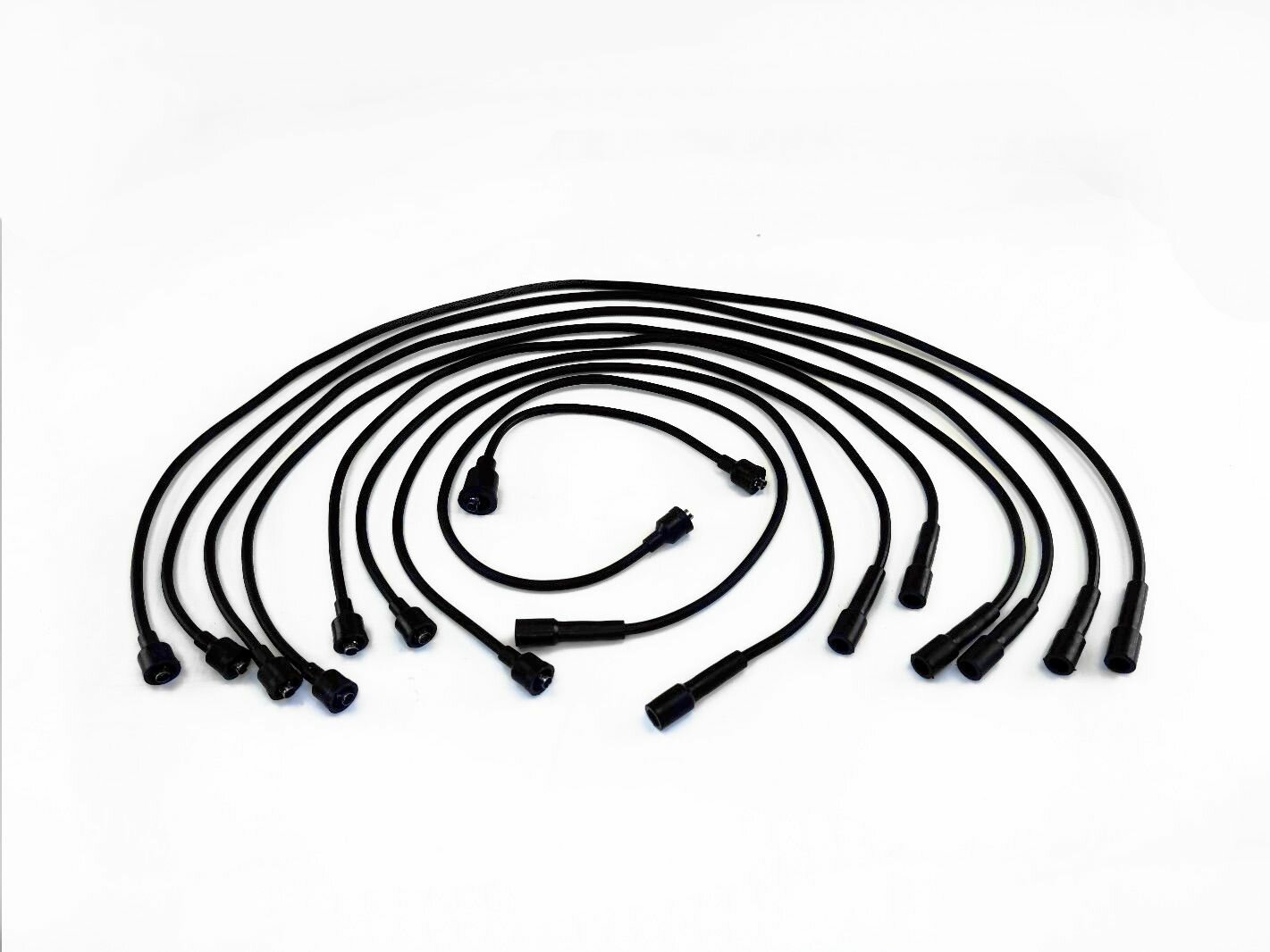 Провода высоковольтные для двигателей ЗМЗ 511, 513, 523. а/м ПАЗ, ГАЗ-53, (с наконечниками, EPDM)