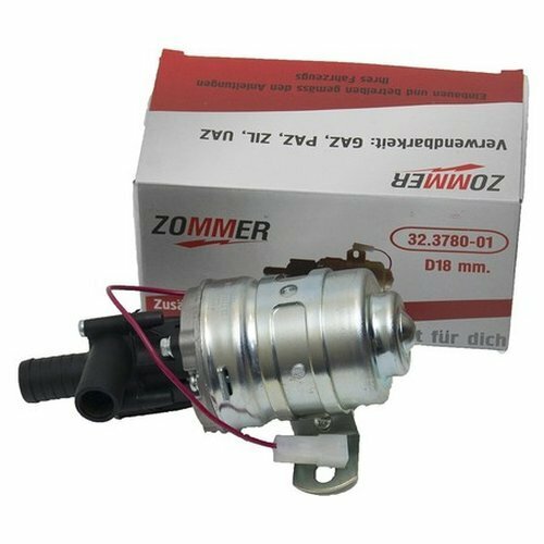 Насос допол печки 3221,2217,2705, УАЗ 3160-3163 (12В,18мм) ZOMMER, 323 ZOMMER 3237801