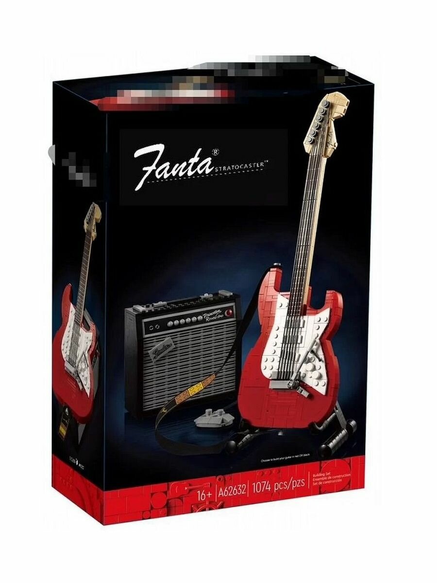 Конструктор А62632 "Fender Stratocaster/Гитара" 1074 детали