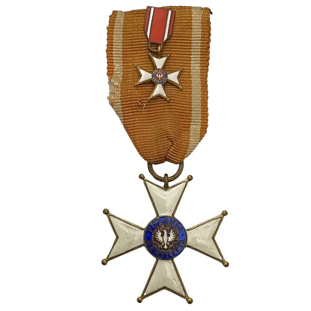 Польша, орден "Возрождения Польши" V класс с фрачником 1951-1970 гг. (2)