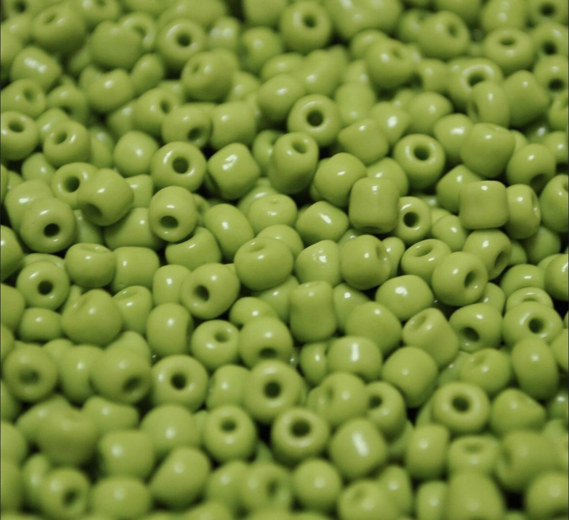 Бисер салатовый №12 "asmar" 450 гр.