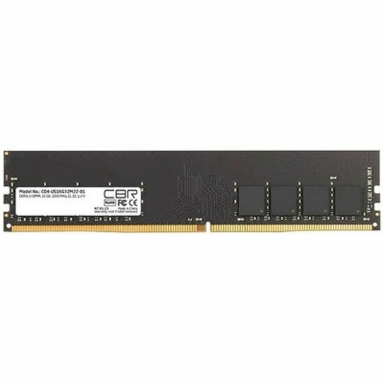 Оперативная память Cbr DDR4 16Gb 3200MHz pc-25600 CL22 1.2V (CD4-US16G32M22-01)