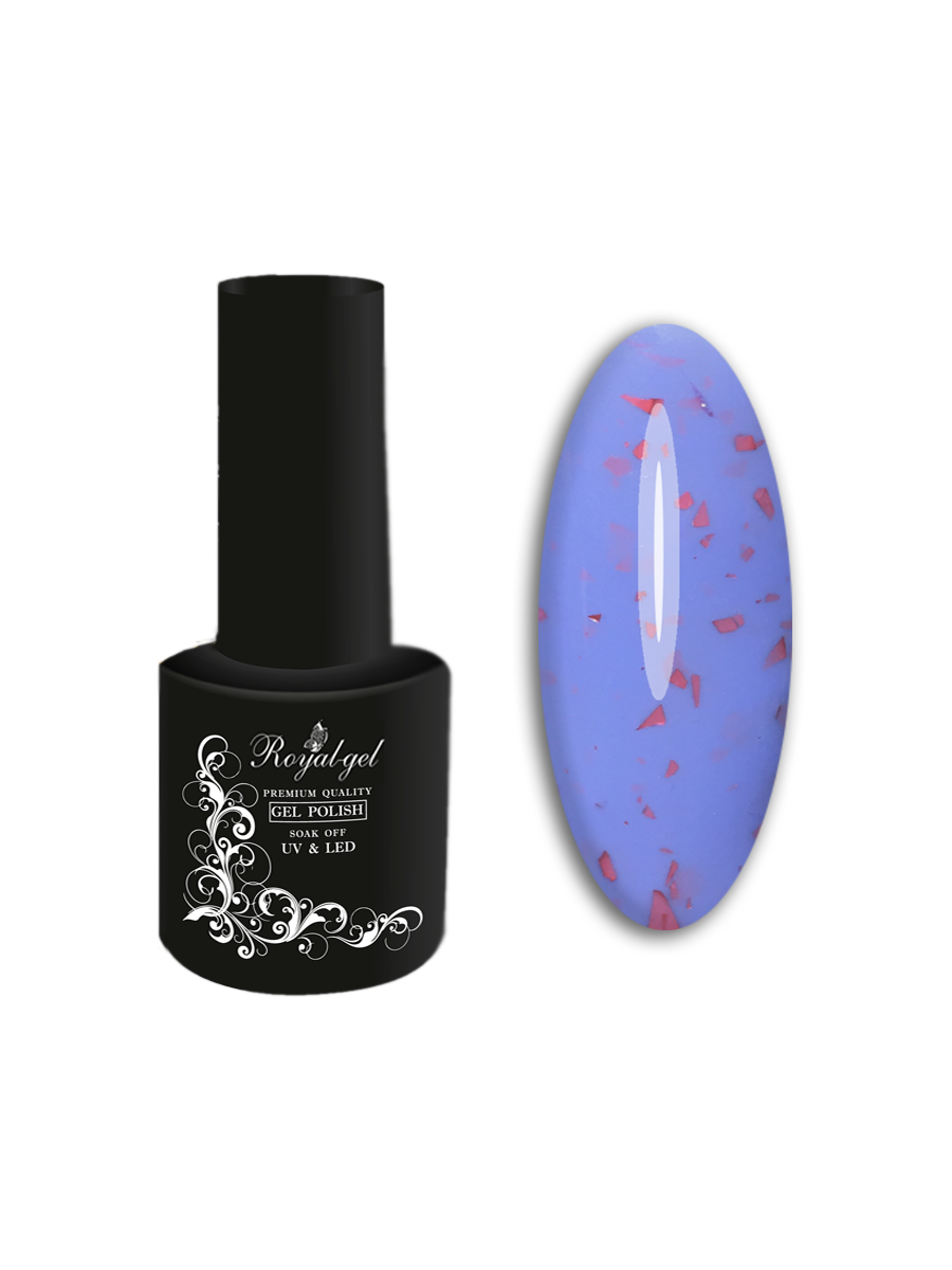Гель лак Royal-gel "Красный вальс" 5 мл. GFR12