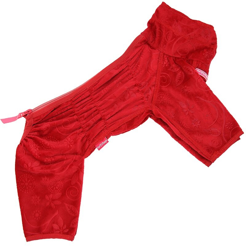 Одежда для собак ForMyDogs. Комбинезон для девочек "Велюр" (№ 22 по спинке 42см девочка)