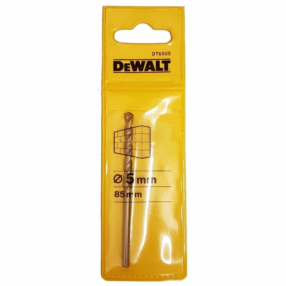 Сверло Dewalt 5x85 мм по кирпичу DT 6505