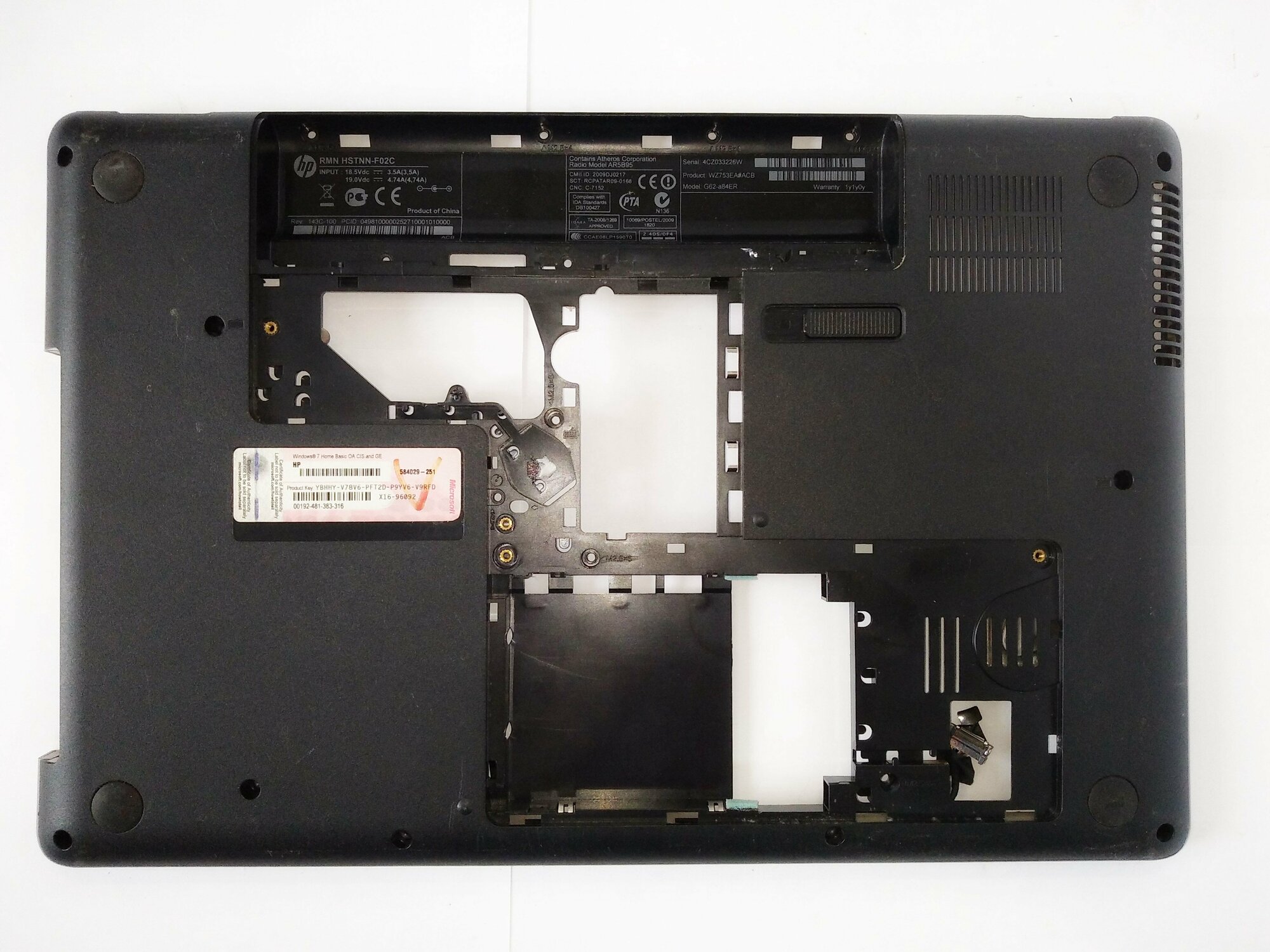 Поддон HP G62