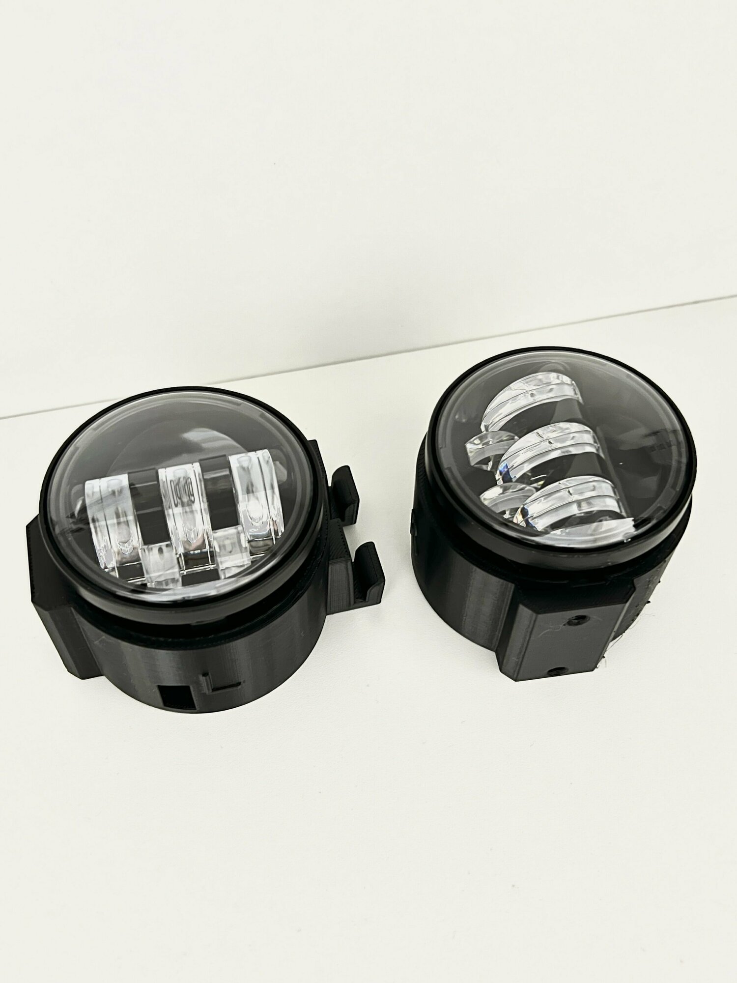 LED Светодиодные противотуманные фары (ПТФ) для Subaru Legacy, Impreza, Однорежимные, 5 линз, 60w, с четкой светотеневой границей