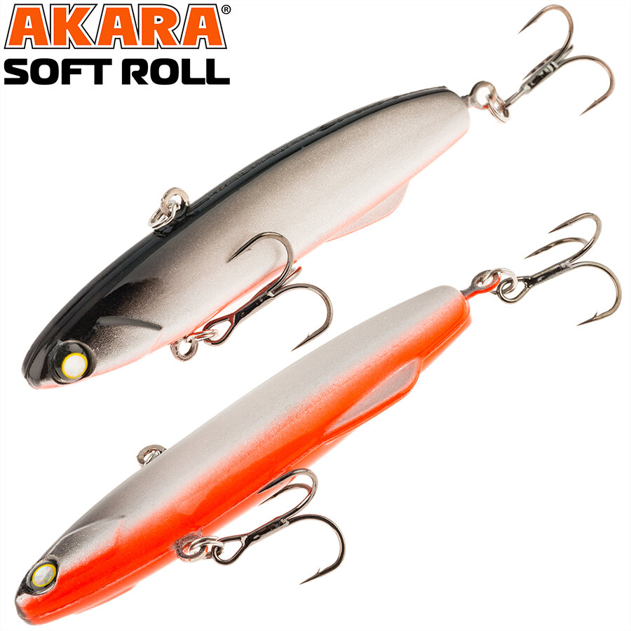Воблер Akara раттлин Soft Roll 90 мм 30 гр. A 9