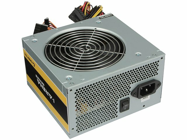 Блок питания Chieftec Блок питания 450Вт Chieftec iArena GPA-450S8 ATX12V V2.3 (20/24+4+6/8pin, вентилятор d120мм) (oem)