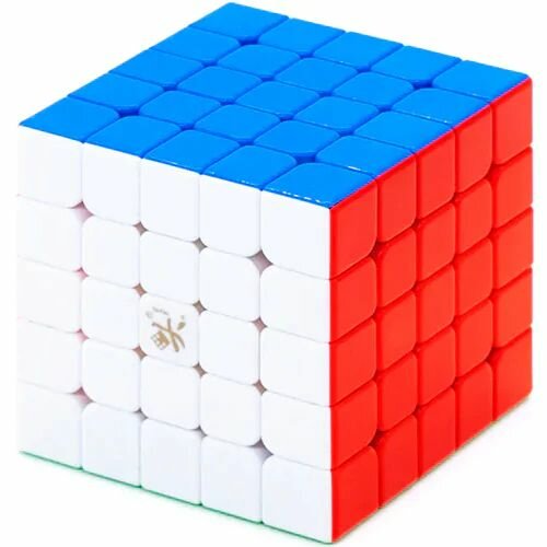 DaYan 5x5x5 NeZha 5M (Standard) Цветной пластик / CCCSTORE Головоломка