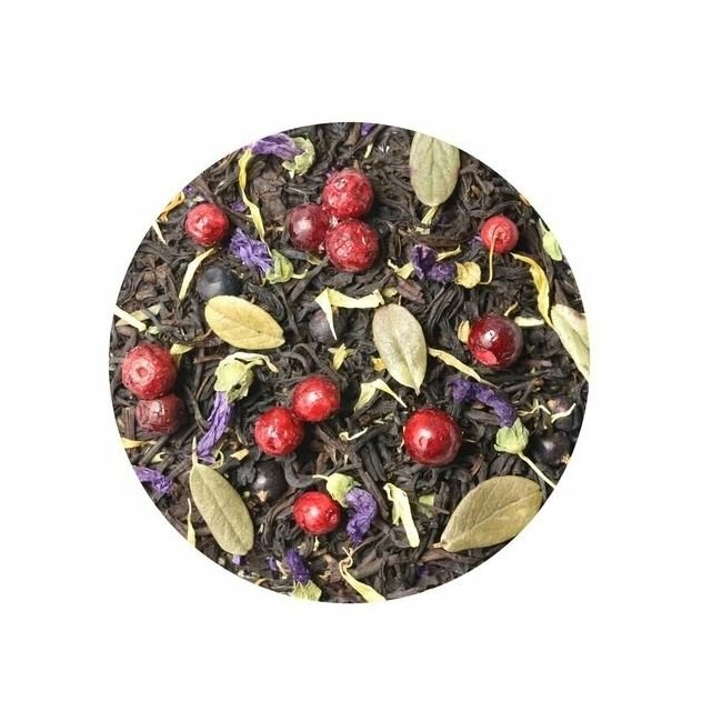 Чай LBS Tea "Таежный Сбор", черный, листовой, с чабрецом, ароматизированный, Россия, 500г