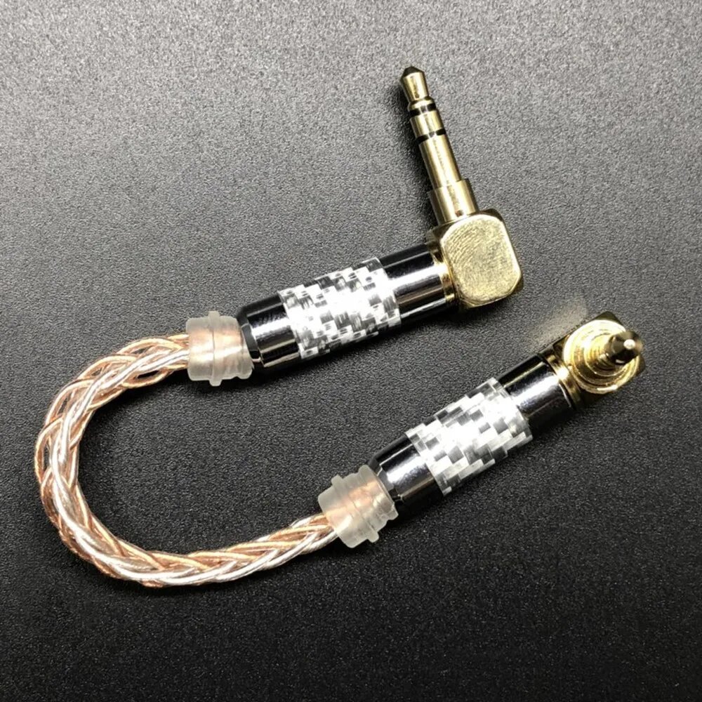 Аудиокабель FENGRU Copper Silver, 6 см