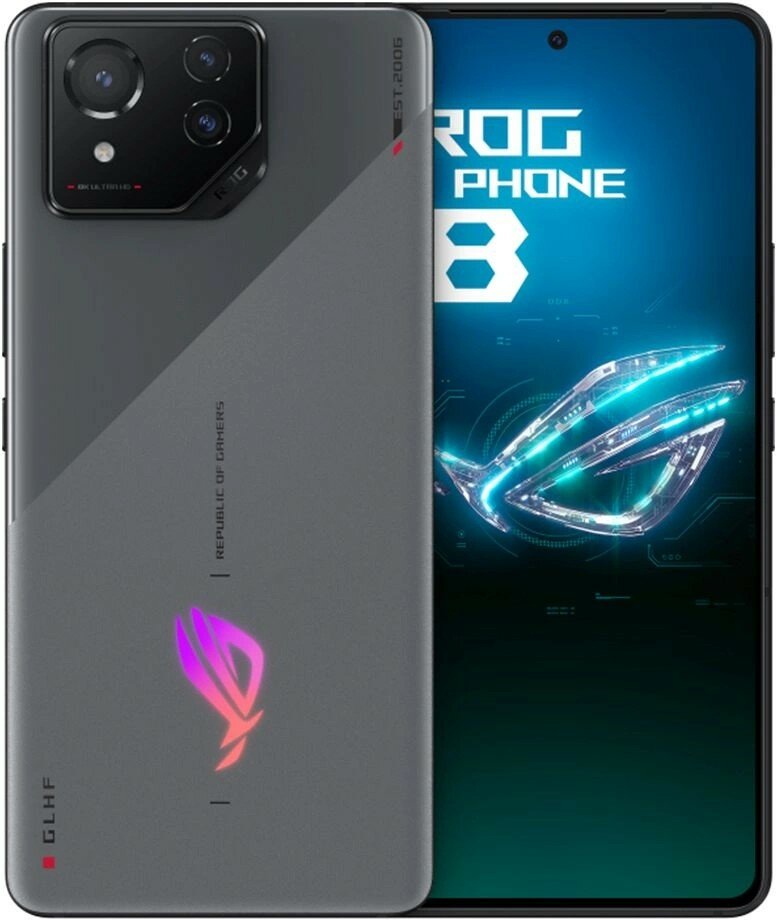 Смартфон ASUS ROG Phone 8 12/256Gb, 90AI00N2-M000A0, AI2401_A, серый