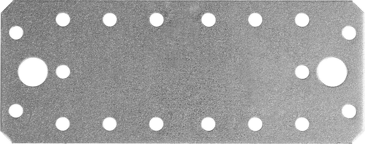 Крепежная пластина ЗУБР КП-2.0 140x55x2мм 310236-140-55
