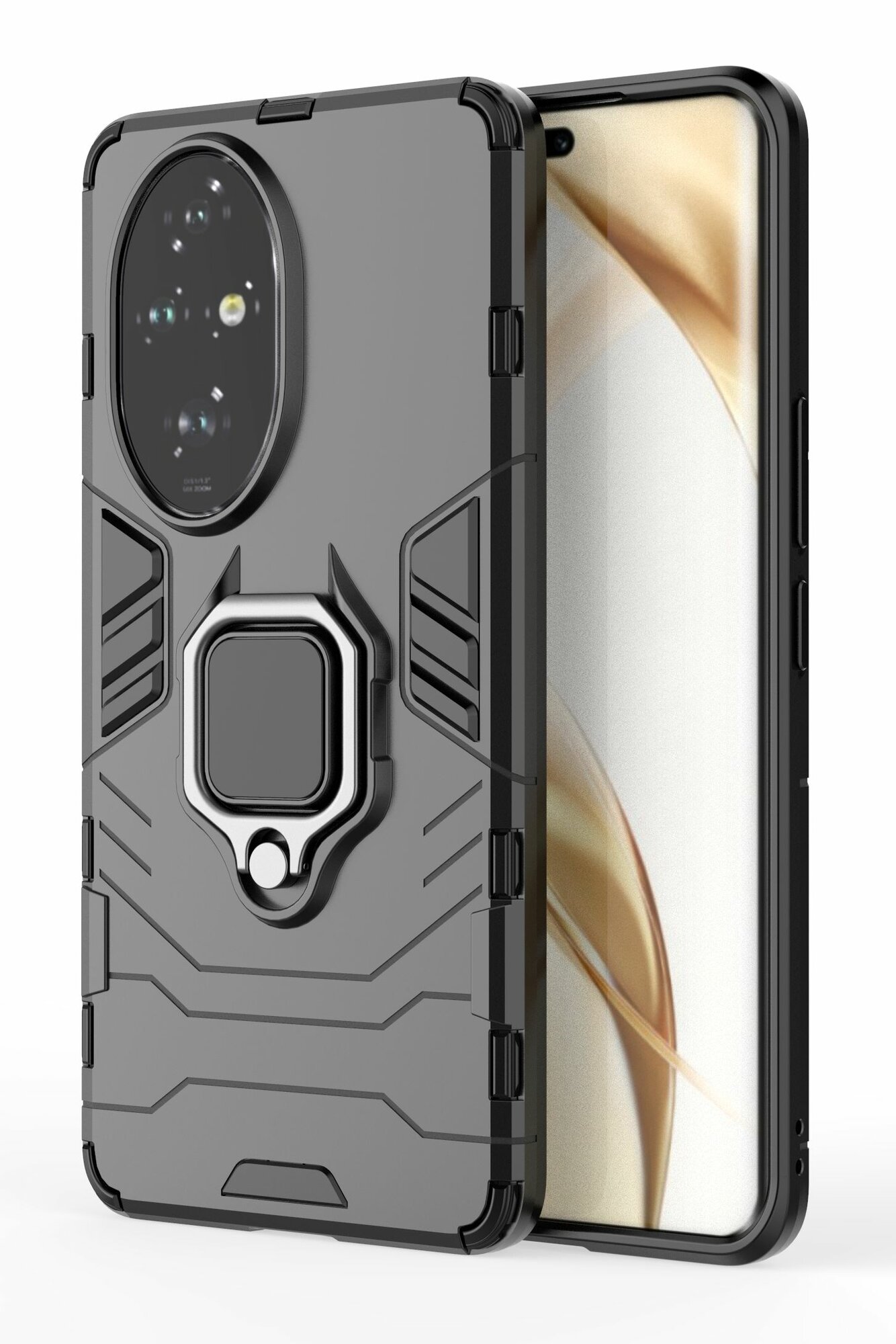 Чехол противоударный для Honor 200 Pro / Хонор 200 Про (Черный)