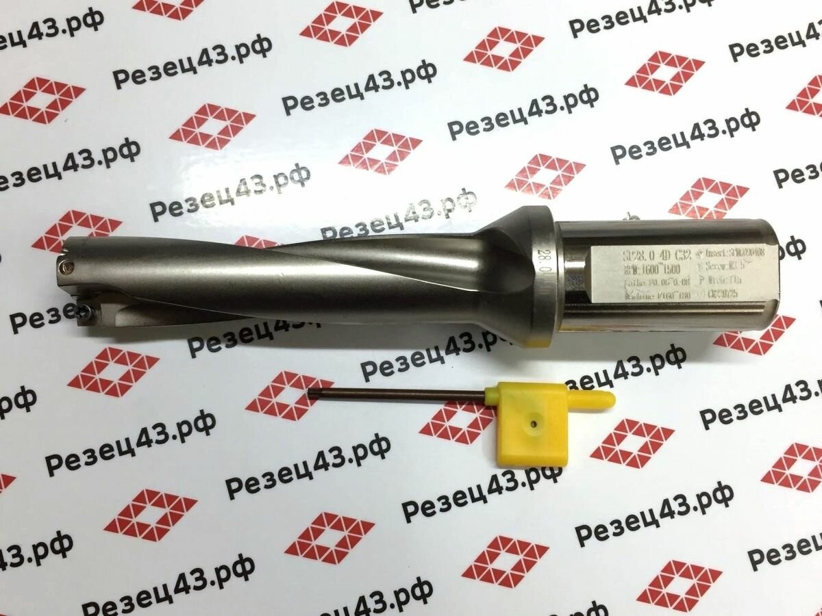 Корпусное сверло SP-28-C32-4D под сменные пластины SP**