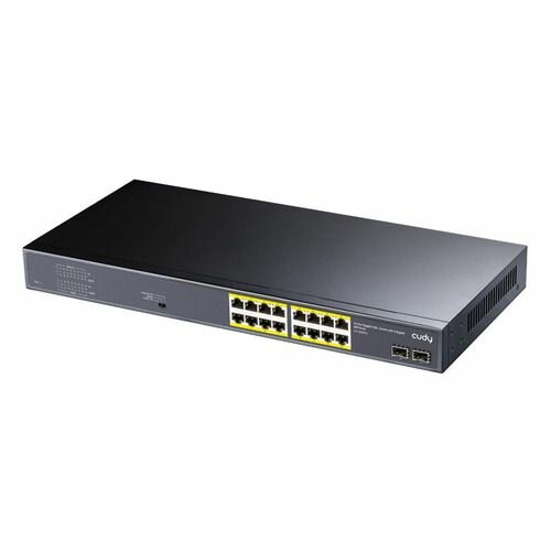 Коммутатор CUDY GS1020PS2, неуправляемый