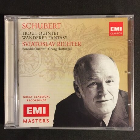 Компакт-Диски, EMI CLASSICS, SVIATOSLAV RICHTER - Trout Quintet / Wanderer Fantasy (CD)