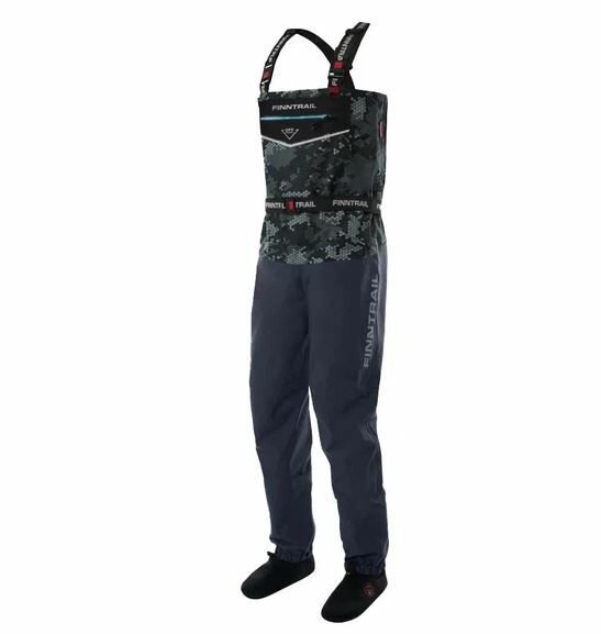 Вейдерсы FINNTRAIL Enduro CamoGrey New, мужские, XL