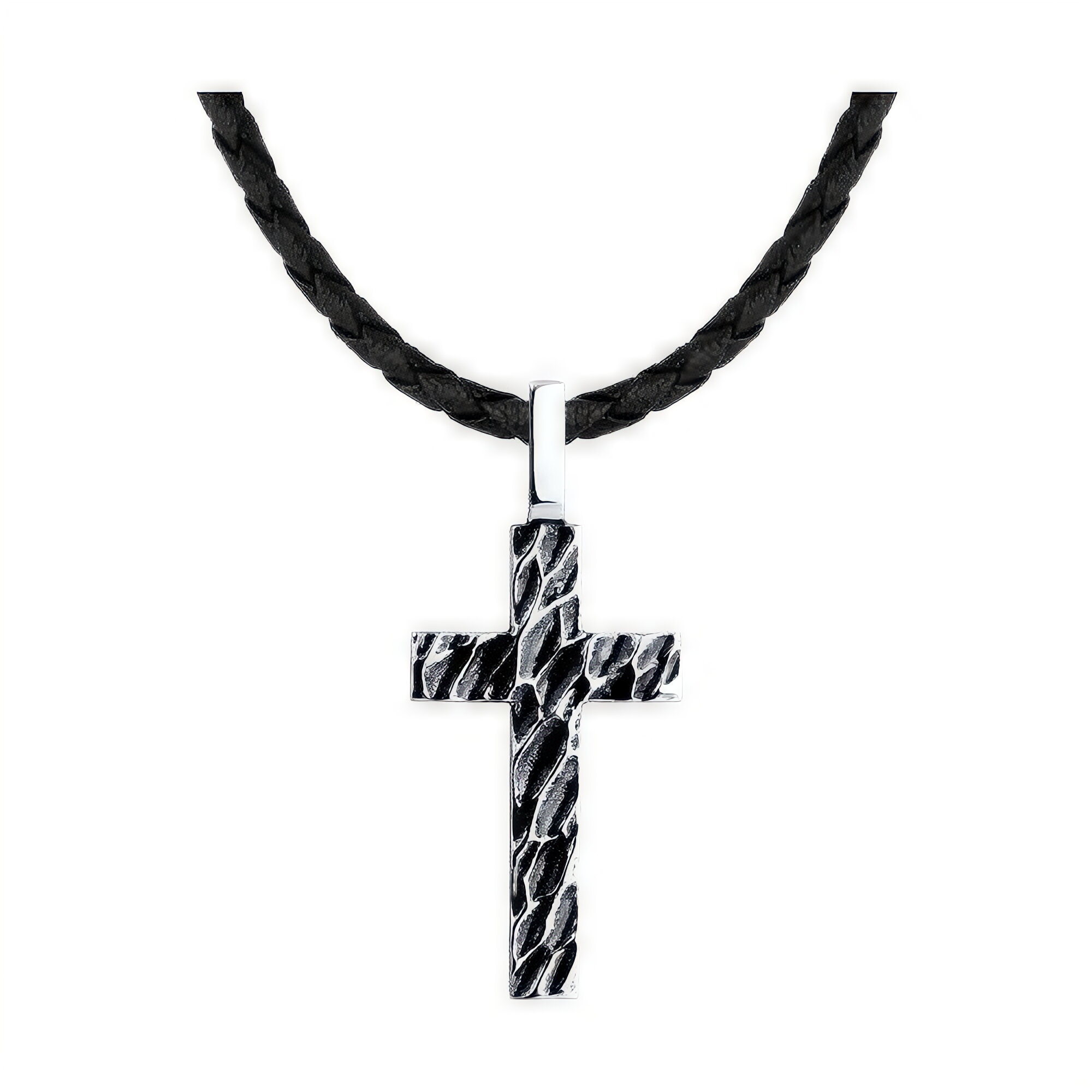 Колье, серебро, 925 проба, чернение