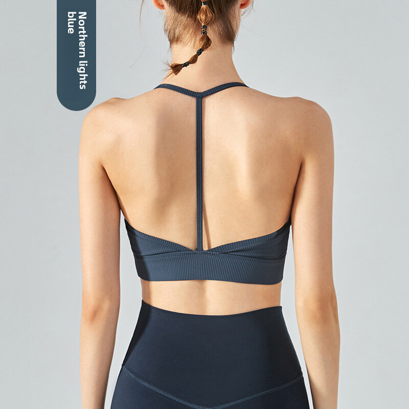 Бюстгальтер Ningbo Dashu, Т-образный, на спине, голубой