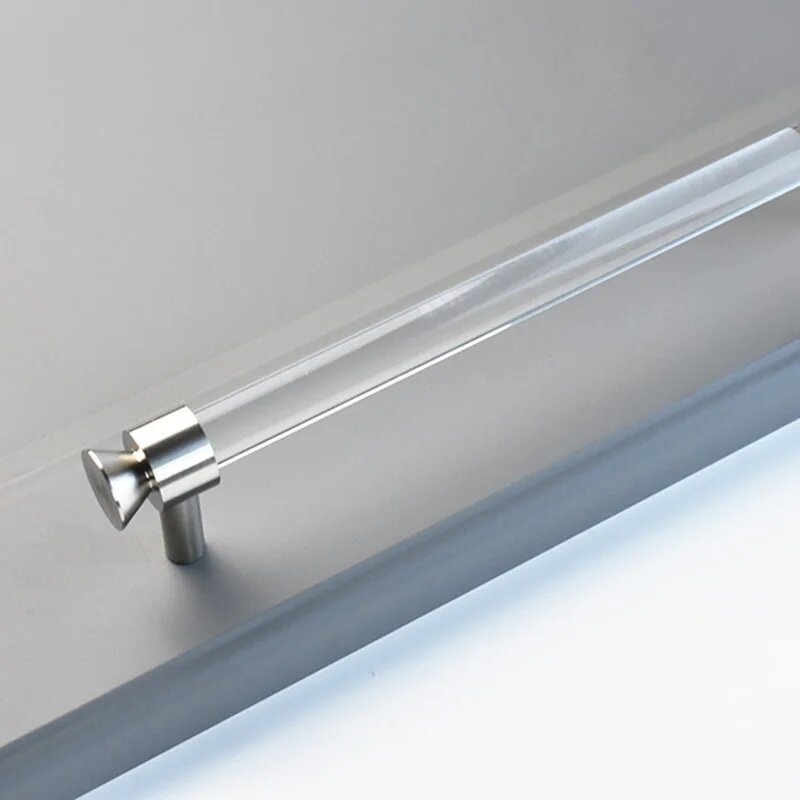 Ручка Tenchtwo T-образная серебристая 320mm Hole To Hole