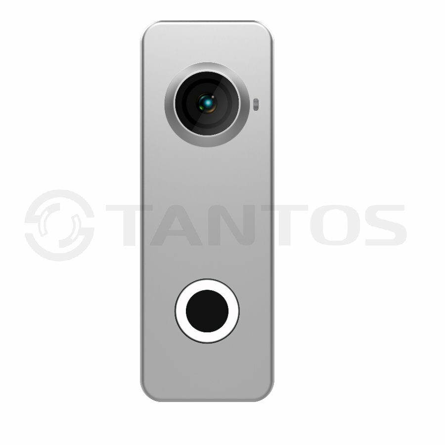 Вызывная панель Tantos iLexa HD (никель), металл, угол обзора 120 градусов