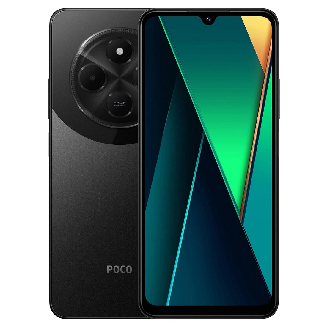 Смартфон Xiaomi Poco C75 6/128Gb NFC черный RU