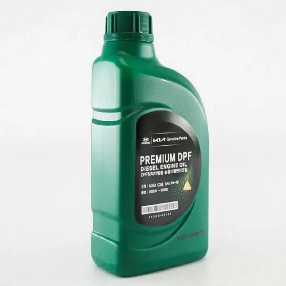Моторное масло синтетическое Hyundai/KIA Premium DPF Diesel 5W-30, 1 литр канистра