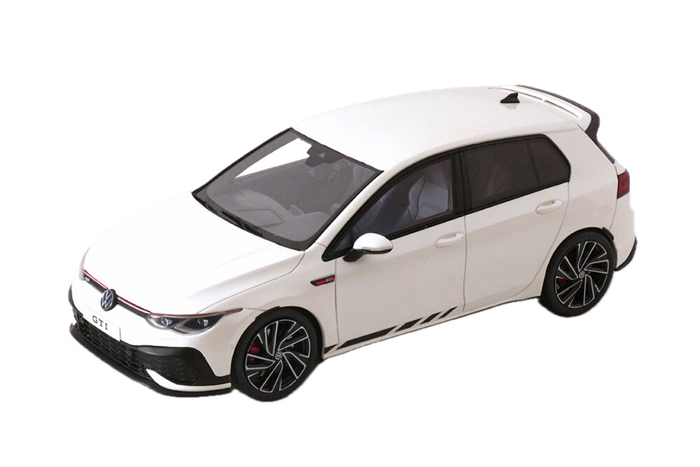 Модель коллекционная Otto Vw volkswagen golf 8 gti clubsport 2021 whitemetallic