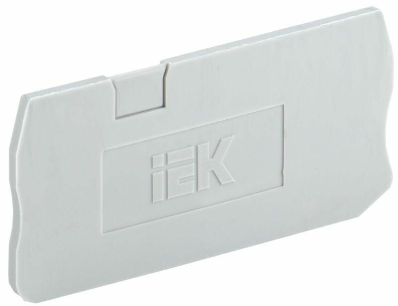 Заглушка для КПИ 3в-1.5/2.5 3 вывода сер. IEK YZN11D-3-ZGL-002-K03