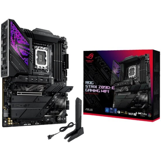 Материнская плата Asus ROG STRIX Z890-E GAMING WIFI (LGA1851, ATX)