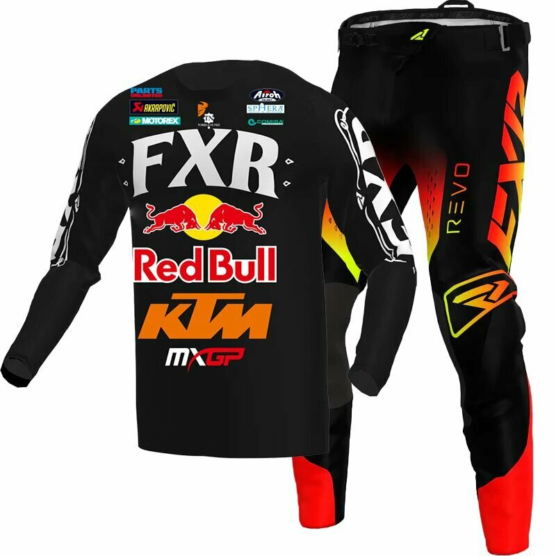 FXR MX KTM Костюм для гонок на мотоциклах по бездорожью на открытом воздухе Monster Redbull honda GASGAS