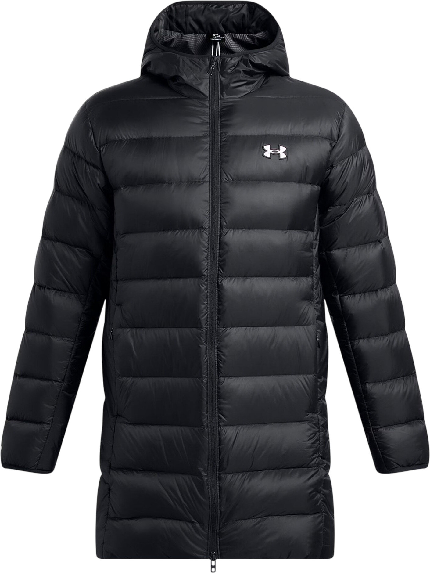Куртка спортивная Under Armour LEGEND DOWN PARKA, размер XXL, черный — фото 1