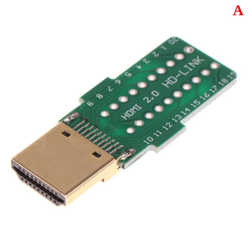 HDMI 2.0 разъем 19Pin, Цвет: A